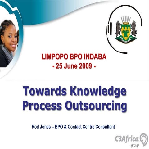 Rod Jones - An Introduction To KPO June 09 | PPTX