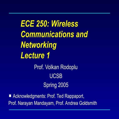 Fundamentals of Cellular System Design and Wireless Communication ...
