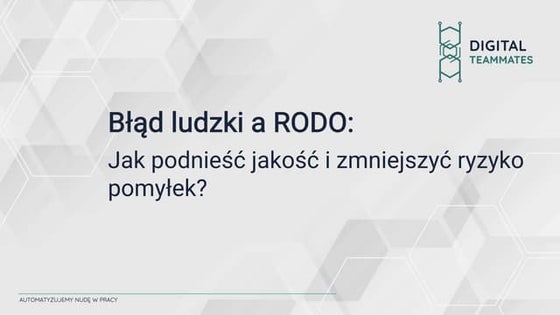 Robot jako współpracownik | PPTX