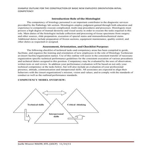 Ro Draft Of Sample Ht Checklist | PDF