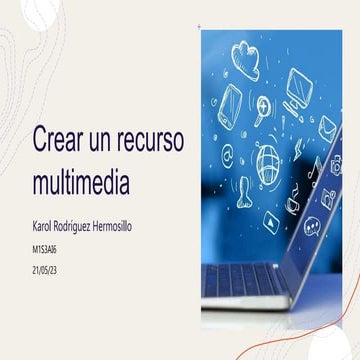 crear un recurso multimedia | PPTX