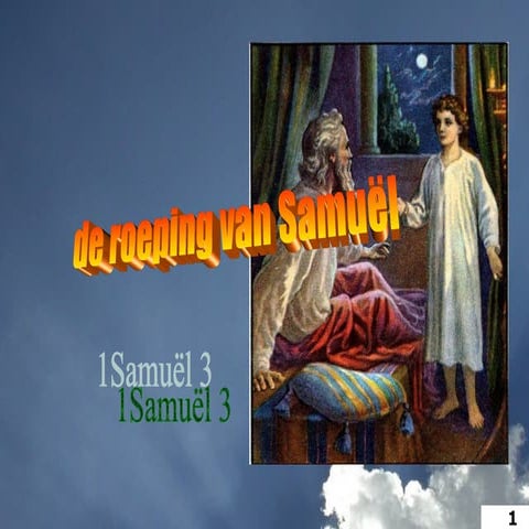 de roeping van Samuel | PPT