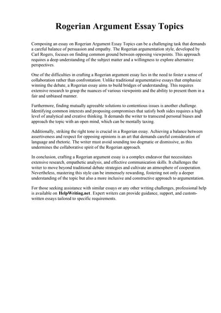 Rogerian Essay Sample.pdf