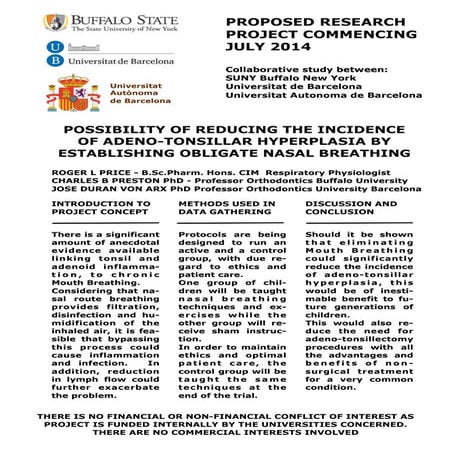 Roger price poster adenotonsillar hyperplasia | PDF