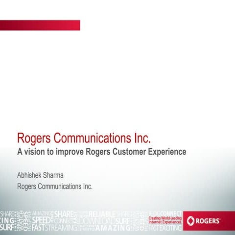 Rogers customer experience consulting report | PDF
