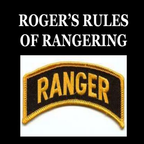What are Rogers Rules of Rangering? | PPTX