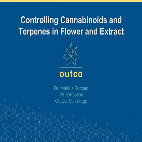 Cannabis & Hemp Science Seminar Series - Vancouver | PPTX