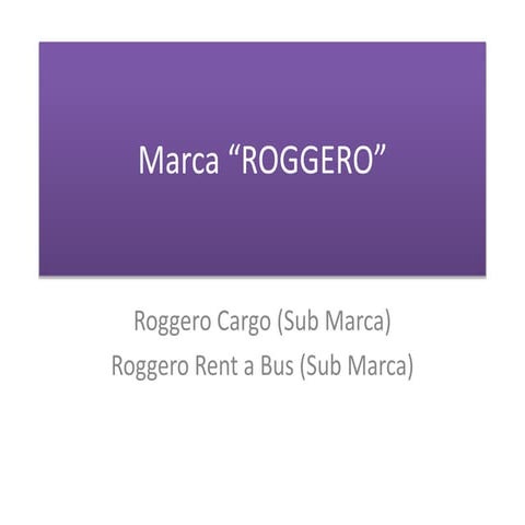 Roggero | PPTX