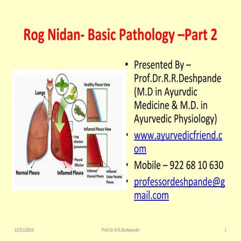 Rog Nidan Basic Pathology –Part 2 | PDF