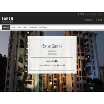 Rohan Ashima | Luxury Villas in Bangalore | PPTX