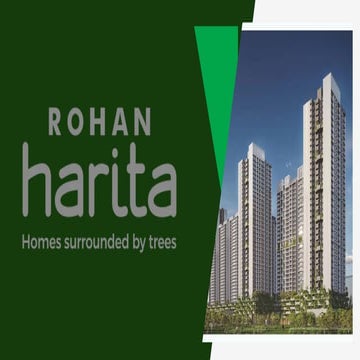 Discover Unmatched Luxury at Rohan Harita: Your Gateway to Green ...
