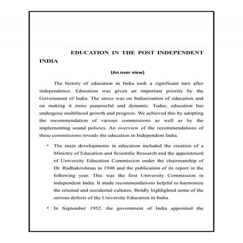 Hunter Commission Report: The First Education Commission in Indian ...