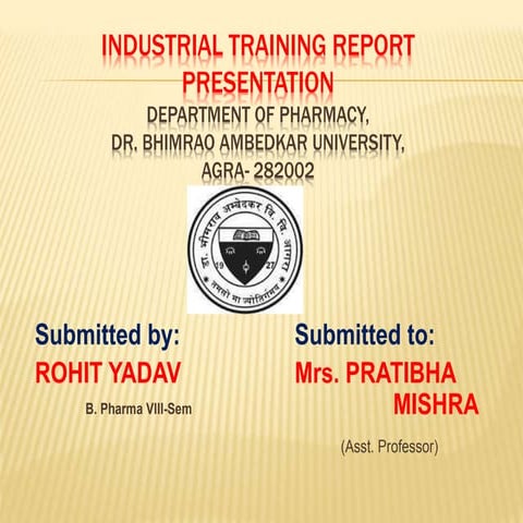 industrial report | PPTX | Home Appliances | Home & Garden