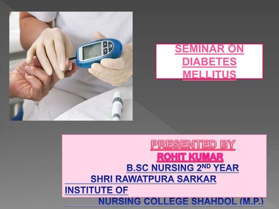 Diabetes mellitus- Easy explanation for Nurses | PDF