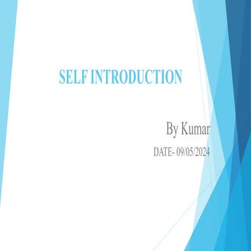 rohit ppt 1. introduction of rohit kumar | PPT