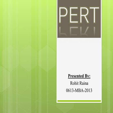 or-pert | PPTX