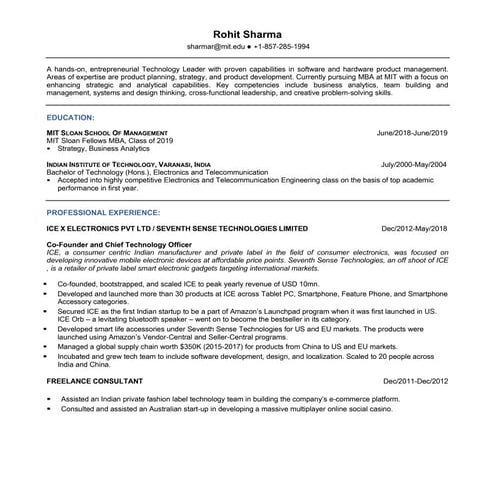 Rohit sharma resume | PDF | Internet | Computing