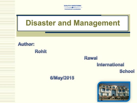 Case Study: Bhuj earth quake 26 th january 2001 | PPT