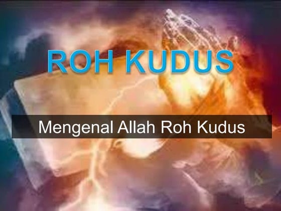 Peran Roh Kudus Dalam Kehidupan Orang Percaya.pptx