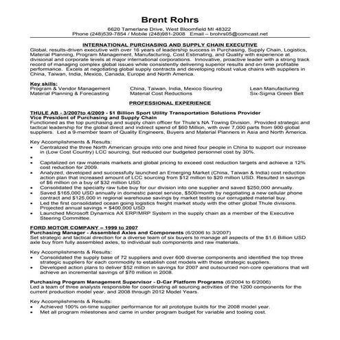 Mike Carter Resume | DOC