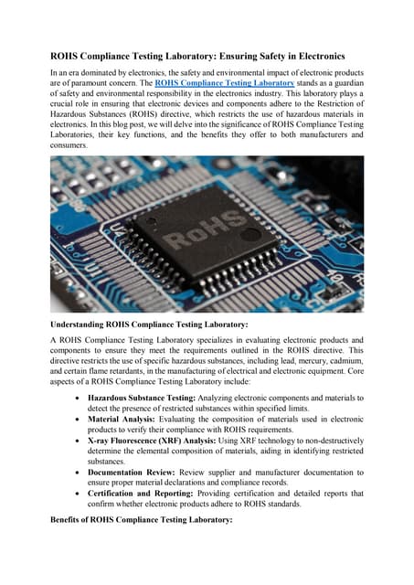 RoHS awareness Training By Manish Dwivedi | PPTX