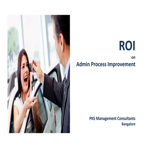 ROI of Management Consulting Project | PPTX