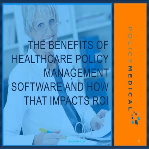 Policy and Procedure Management for Healthcare | PPTX