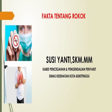 ROKOK Sekolah SMP atau SMA di Bukittinggi.pptx