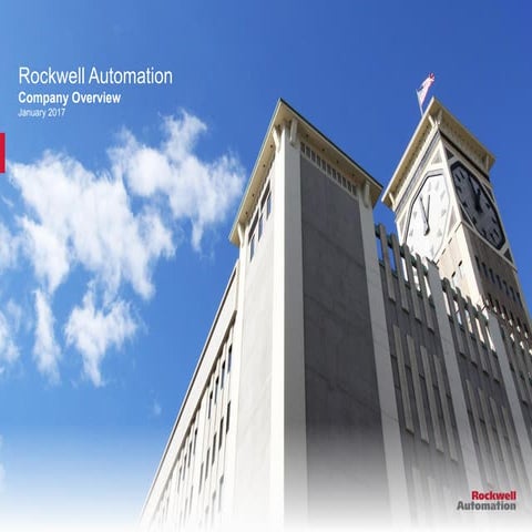 Rockwell Automation Company Overview February 2017 | PDF | Operating ...