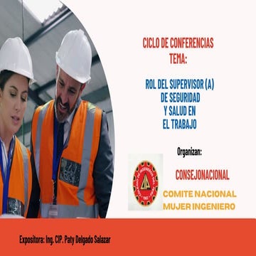 rol-del-supervisor-de-seguridad y salud en el trabajo | PDF