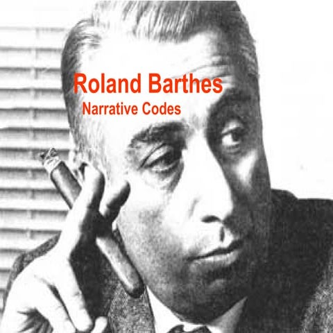 Barthes codes