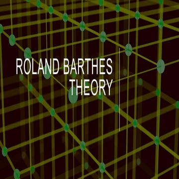 Roland Barthes Theory.pptx