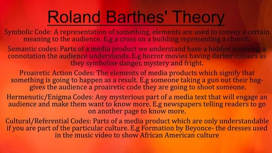 Roland Barthes Semiotic Theory (Media).pptx