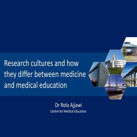 Education research cultures | PPT
