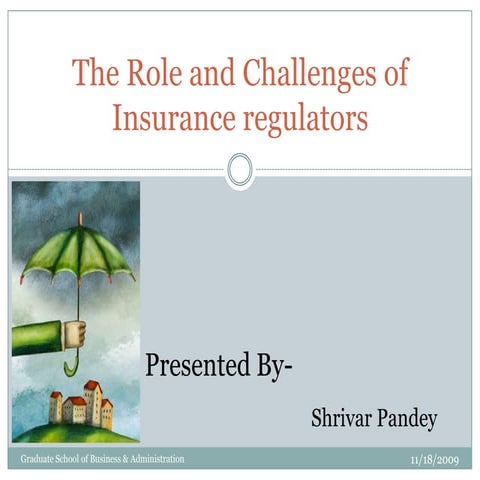 Role And Challenges In Insurance | PPSX