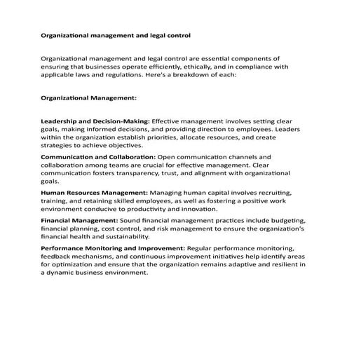 Role and Functions of the Office in smbs | PDF