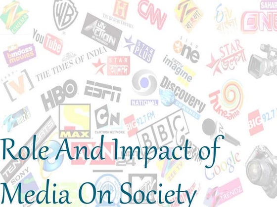 Role+of+media+in+society+ppt | PPT