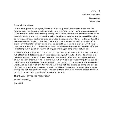 Role application | DOCX