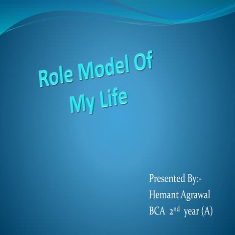 Role model | PPT