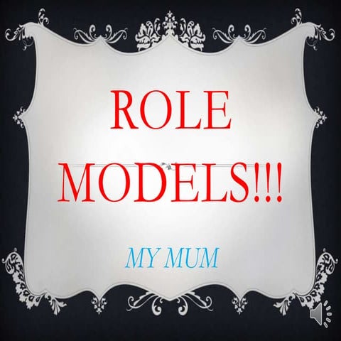 My role model joshua loveday | PPTX