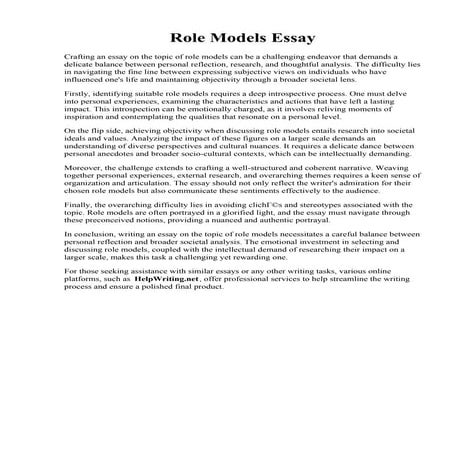 Essays For Class 10 | PDF