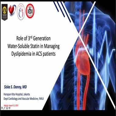 Role of 3rd Generation Water-Soluble Statin in Managing Dyslipidemia in ...