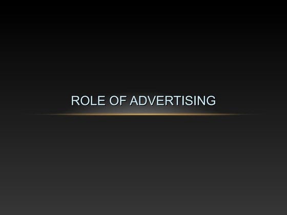 Advertising 1 | PDF