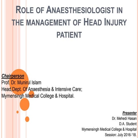 Surgery for Head Injury | PPT