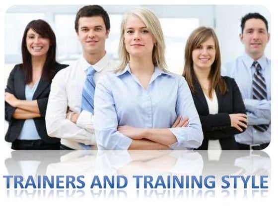 Roles and responsibilities of trainers | PPTX