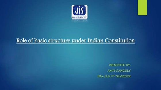 Doctrine of Basic Structure.pdf
