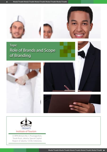 What is a brand and how does branding work | PDF