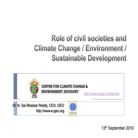 Role Of Civil Societies Pptx