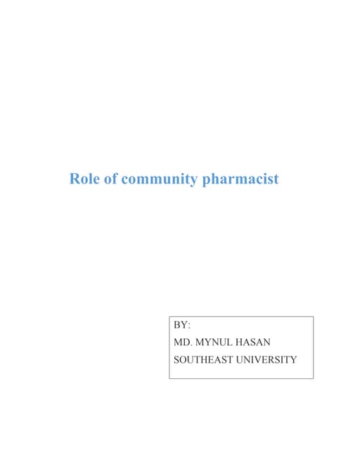 Case Studies Clinical pharmacy | PDF