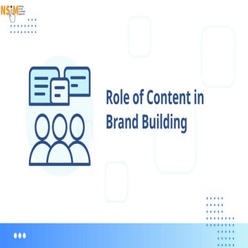 Role of Content in Brand Building.pptx... | PPTX